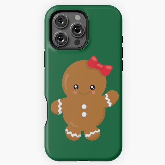 Cute Holiday Gingerbread Mom Baker Gift Phone Case For iPhone 17 16 15 ...