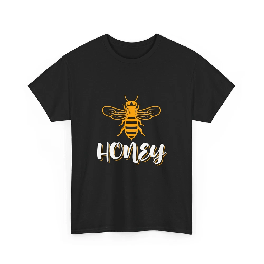 Cute Honey Bee with HONEY Text Sweet Bumblebee Insect Nature Bee Unisex ...
