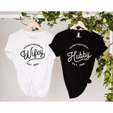 Cute Honeymoon Shirts, Wifey Hubby, Mr Mrs Shirts, Newlywed Shirts ...