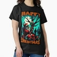 Cute Horror Christmas Zombie St. Nick & His Skeleton Crew Goth ...