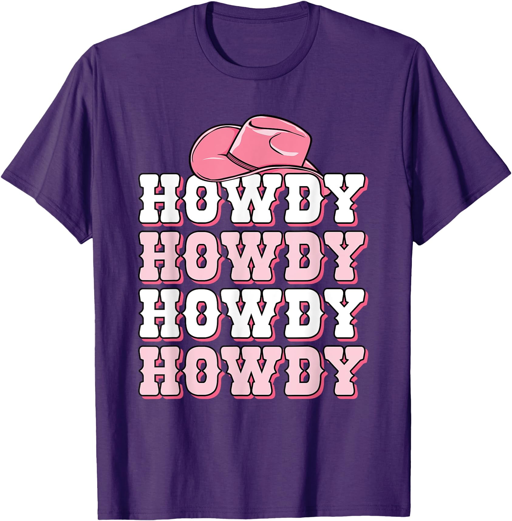 Cute Howdy Western Country Cowgirl Texas Rodeo Softstyle Unisex T-Shirt ...