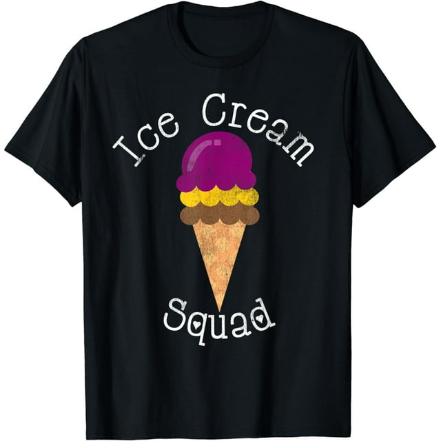 Cute Ice Cream Squad Meme - Ice Cream Cone Sweet Treat T-Shirt ...