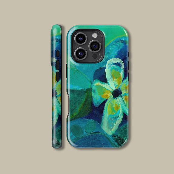 Cute Indie Folk Floral Case for iPhone Samsung Aesthetic Art - Walmart.com