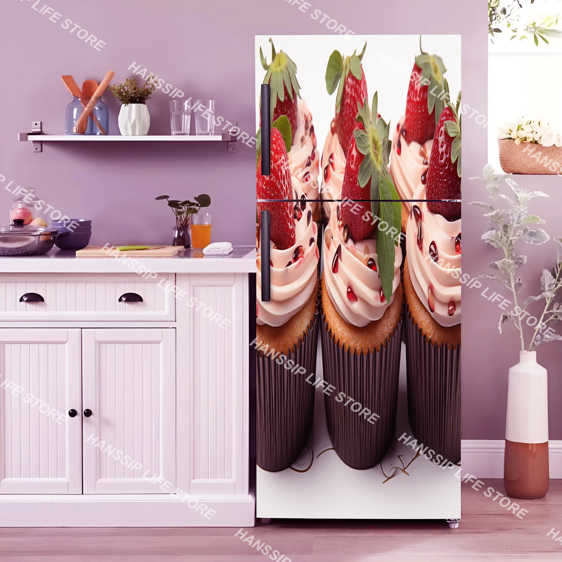 Cute Ins Macaron Color Scheme Doughnuts Fresh Fruits Berries Pineapples ...