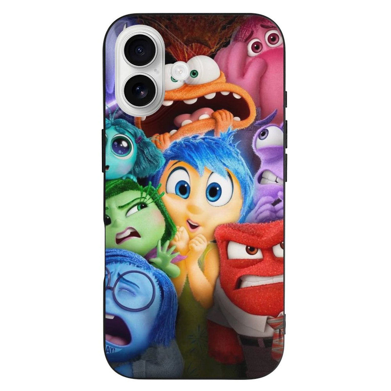 Cute Inside Out Compatible with iPhone 16 Case Full Covered Soft Slim ...