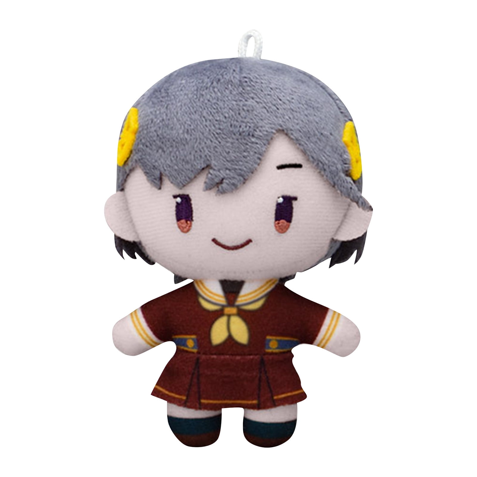 Cute Japanese Anime School Girl Theme Plush Toy, Adorable Stuffed Doll ...