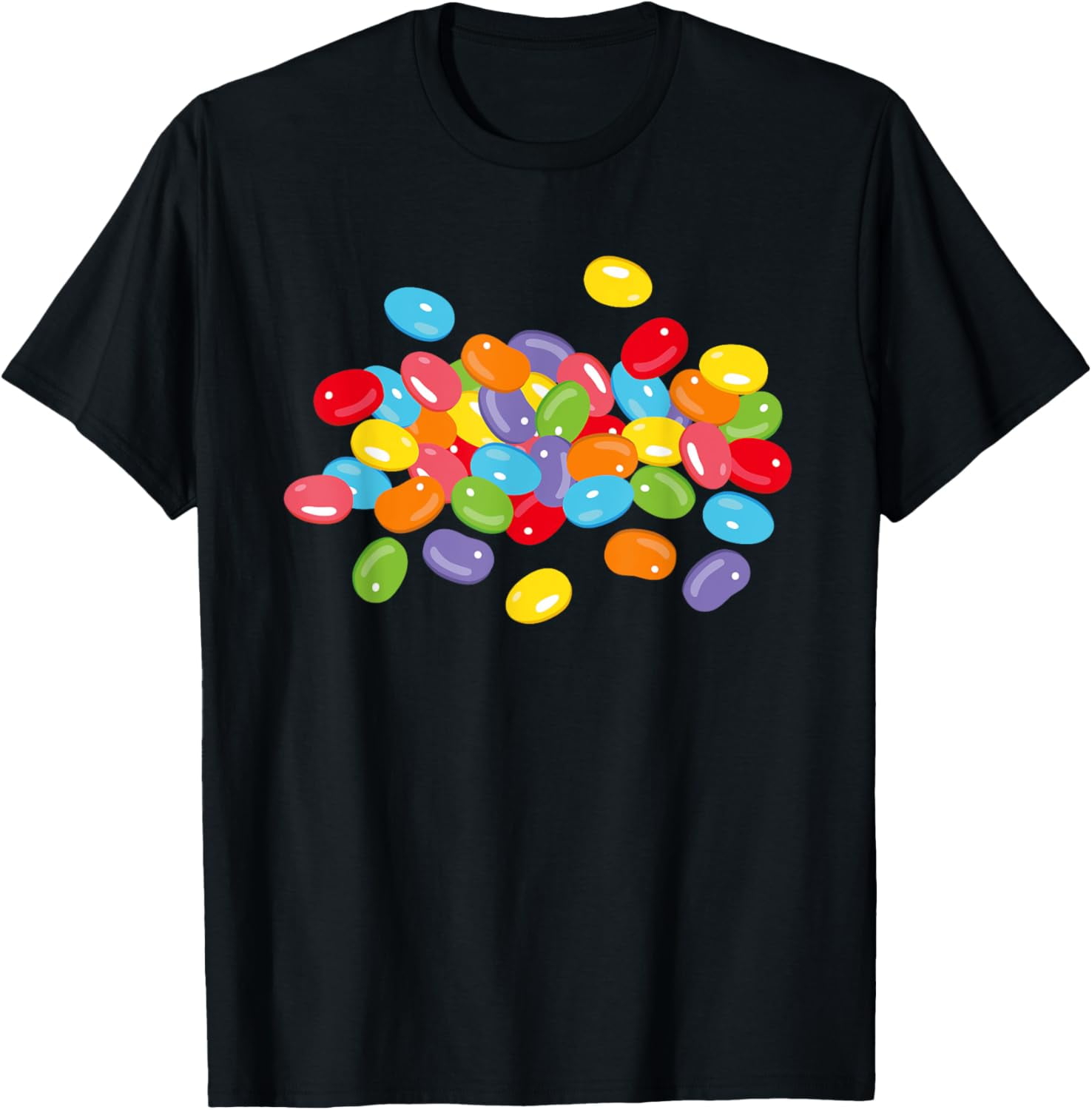 Cute Jelly Beans Candy Lover tee Easter Foodie Gift Shirt - Walmart.com