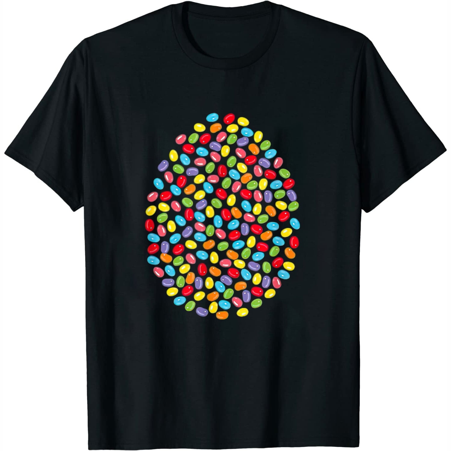 Cute Jelly Beans Easter Egg Candy Lover Gift Idea Shirt Black Small ...