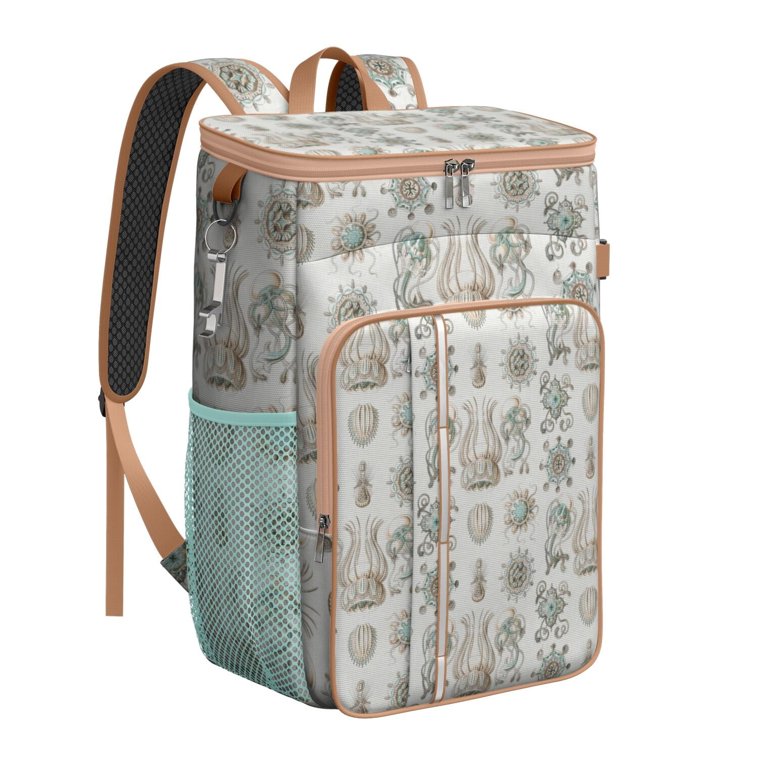 Cute Jellyfish Cartoon Backpack Cooler, Leakproof Insulated Cooler Bag ...