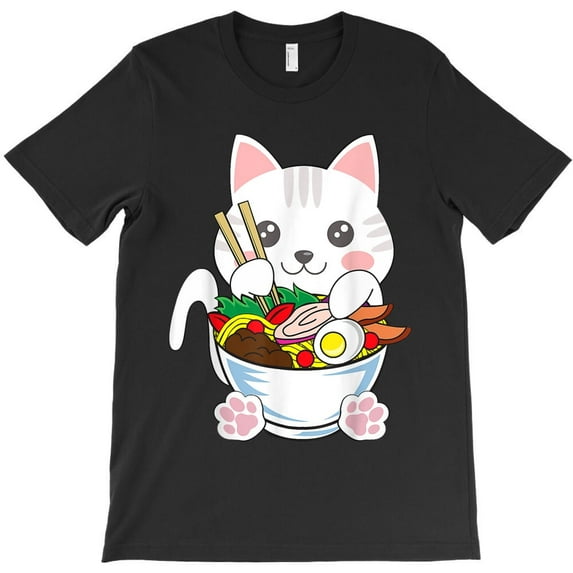 Cute Kawaii Anime Ramen Cat Japanese Food Themed Gift for a Teen Otaku ...