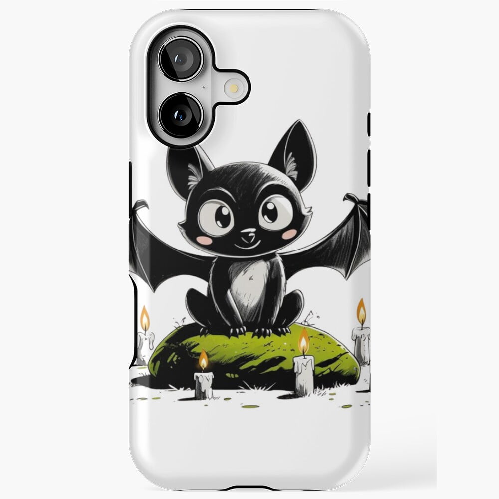 Cute Kawaii Baby Bat Halloween Art Compatible Phone Case for iPhone 11 ...