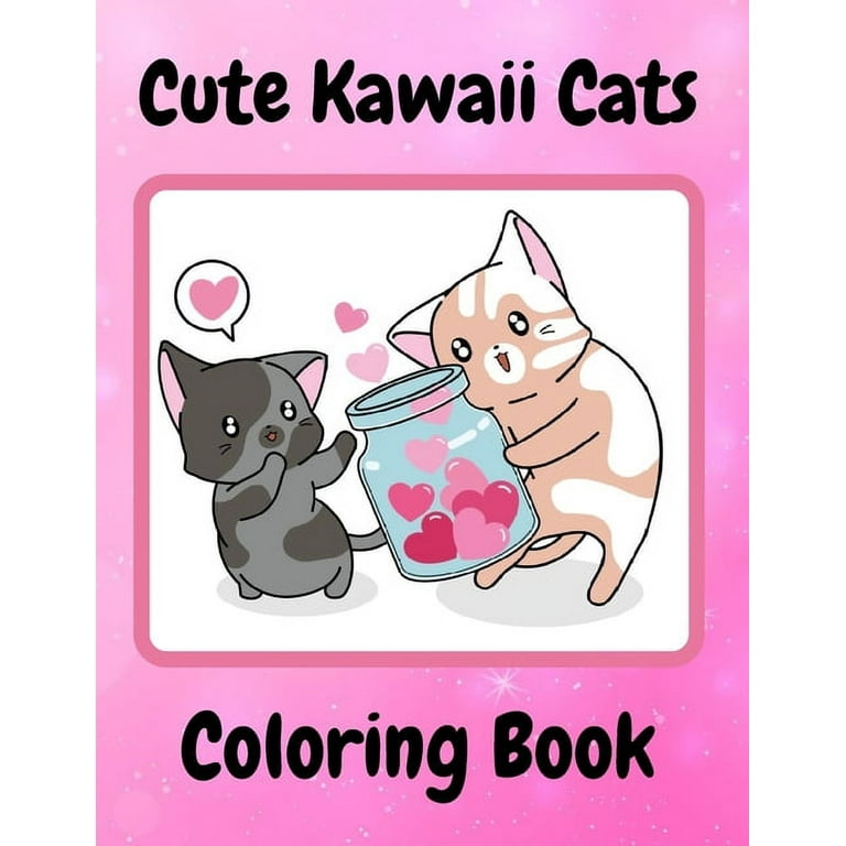 super cute kitten coloring pages