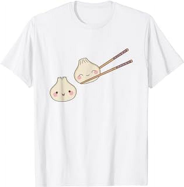 Cute Kawaii Dim Sum Dumpling T-Shirt - Walmart.com