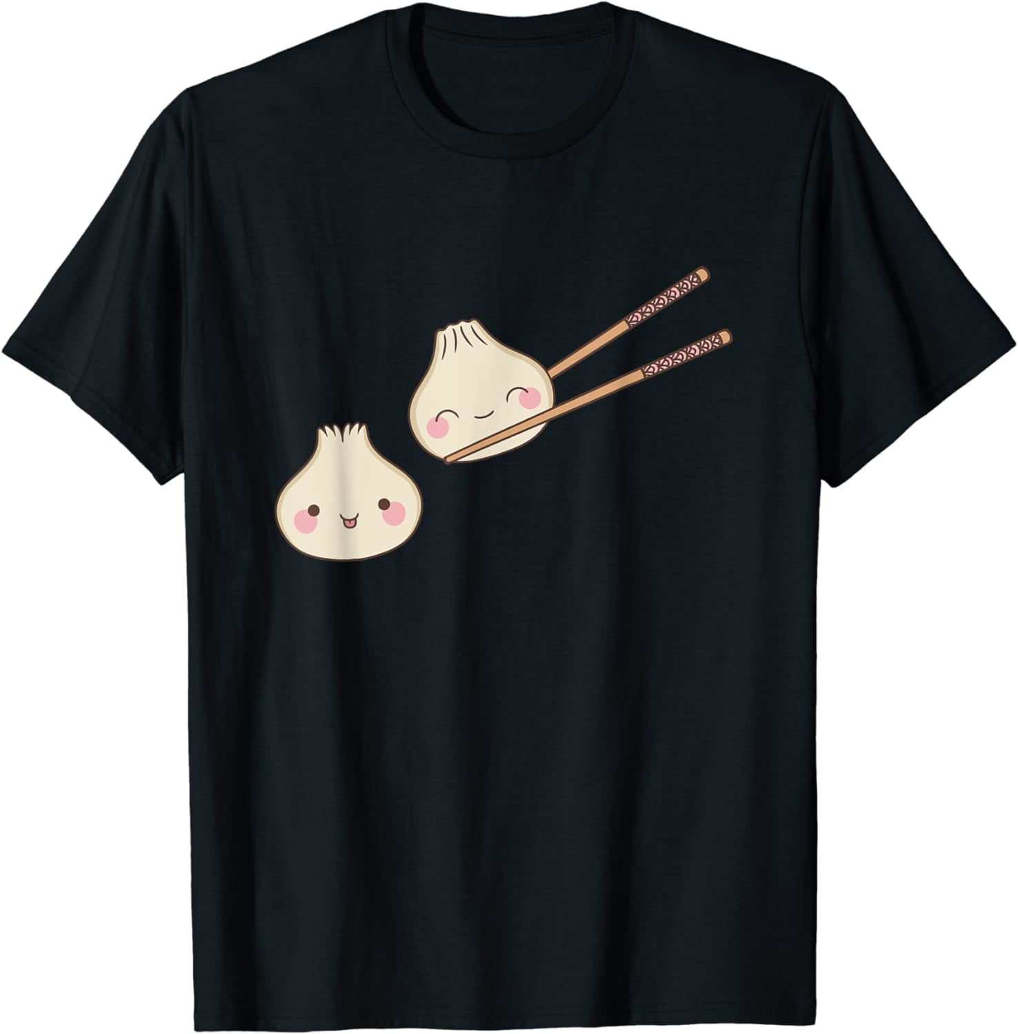 Cute Kawaii Dim Sum Dumpling T-Shirt - Walmart.com
