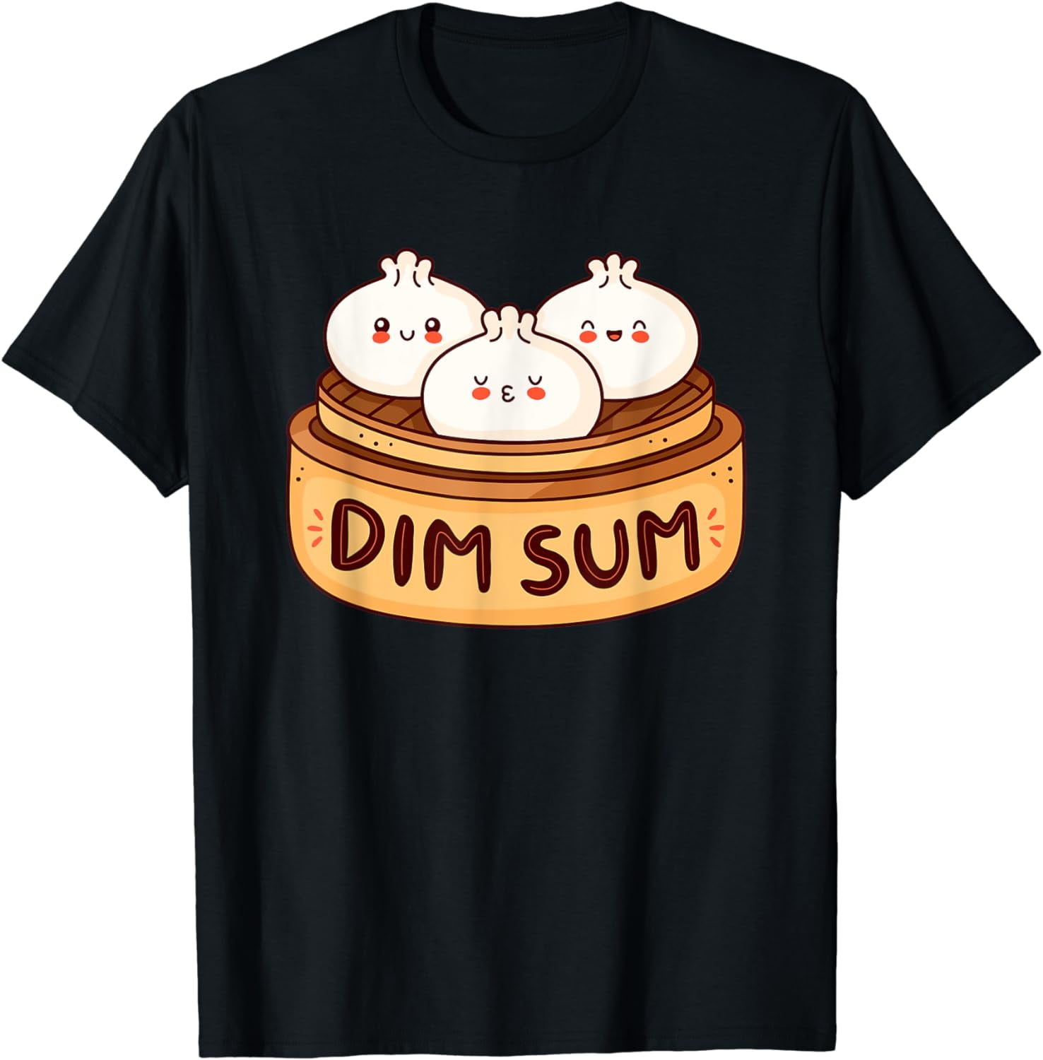 Cute Kawaii Dim Sum Dumplings Pork Bun Cute Foodie T-Shirt - Walmart.com