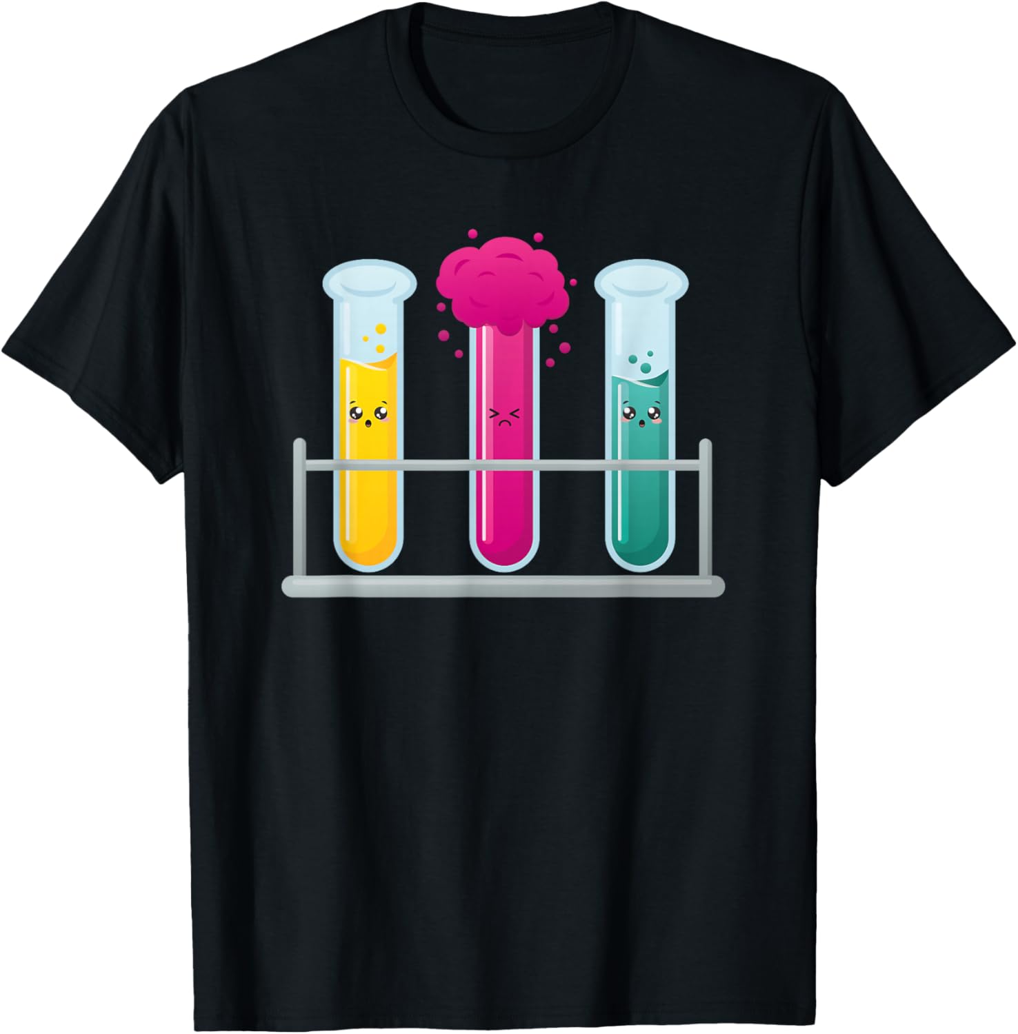 Cute Kawaii Illustration of Chemistry Recipients Adult T-shirt ...