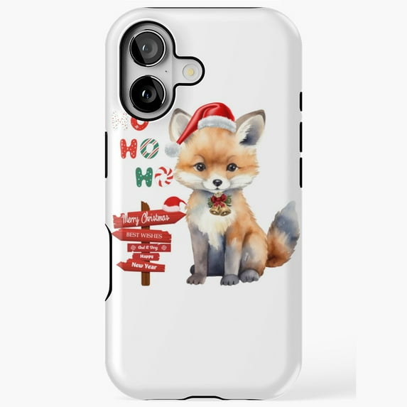 Cute Kawaii Merry Christmas New Year Phone Case with iPhone 17 to 11 ...