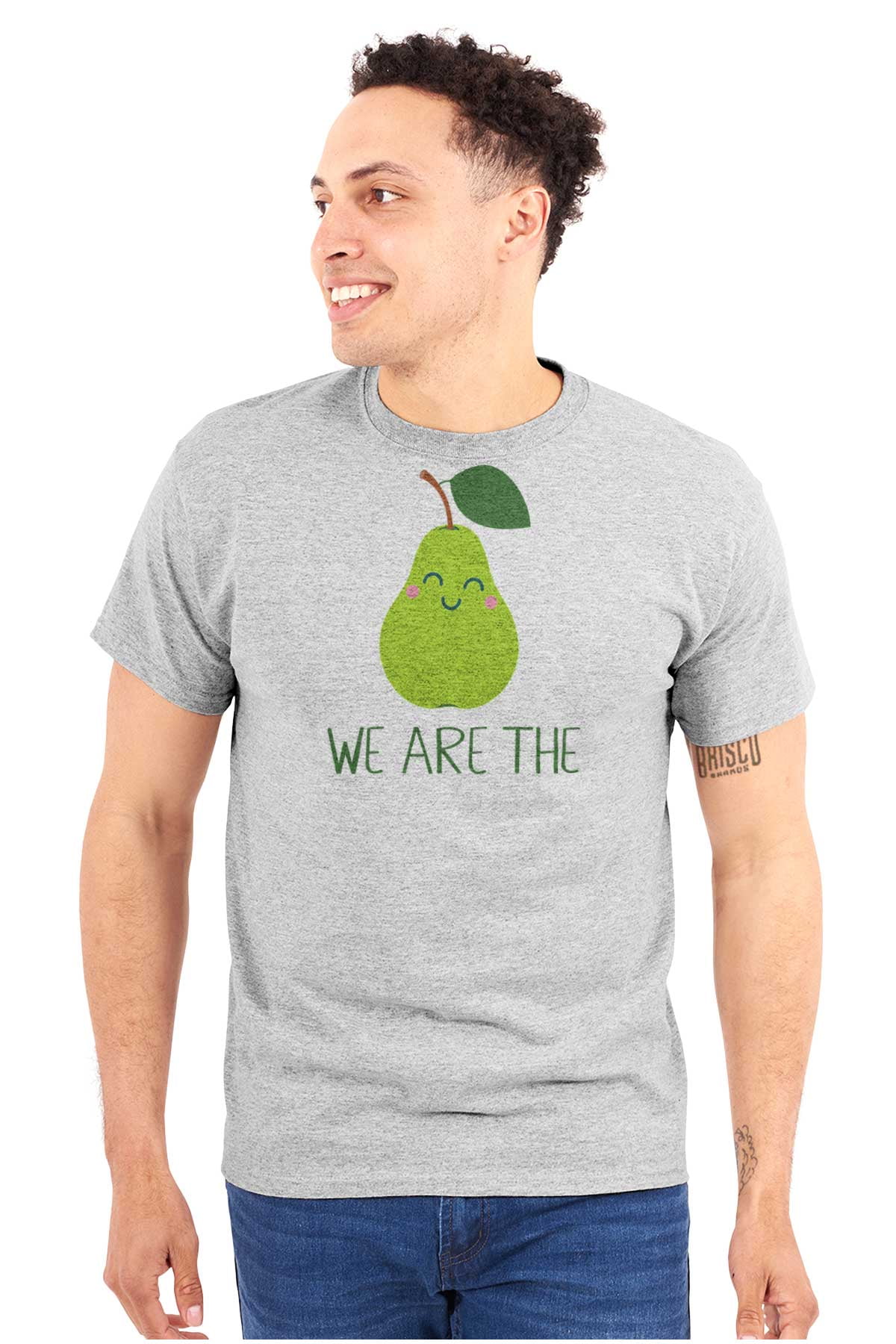 Cute Kawaii Perfect Pear Matching Set Unisex Plus Size Graphic Tee ...