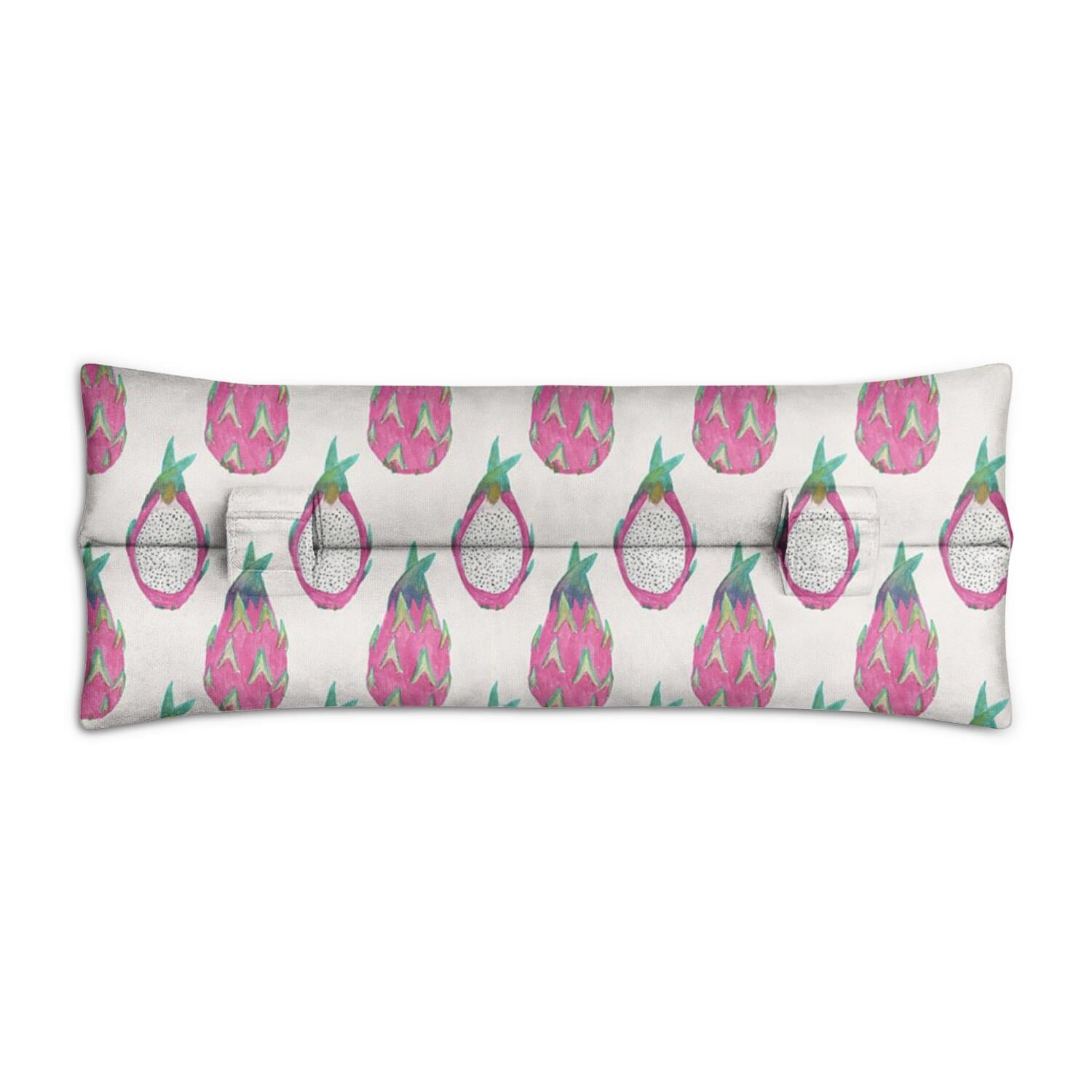 Cute Kawaii Pitaya Art Print Seat Belt Pillow - Post-Surgery Mastectomy ...