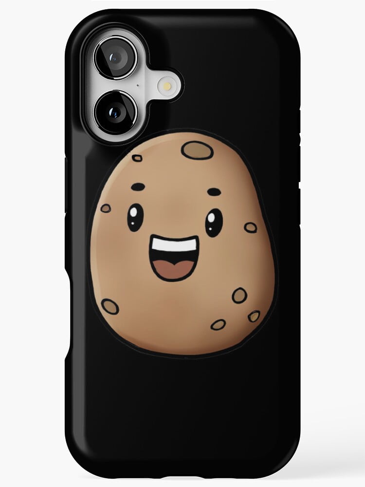 Cute Kawaii Potato Spud Cartoon Funny For iPhone 11-17 Pro Max Phone ...