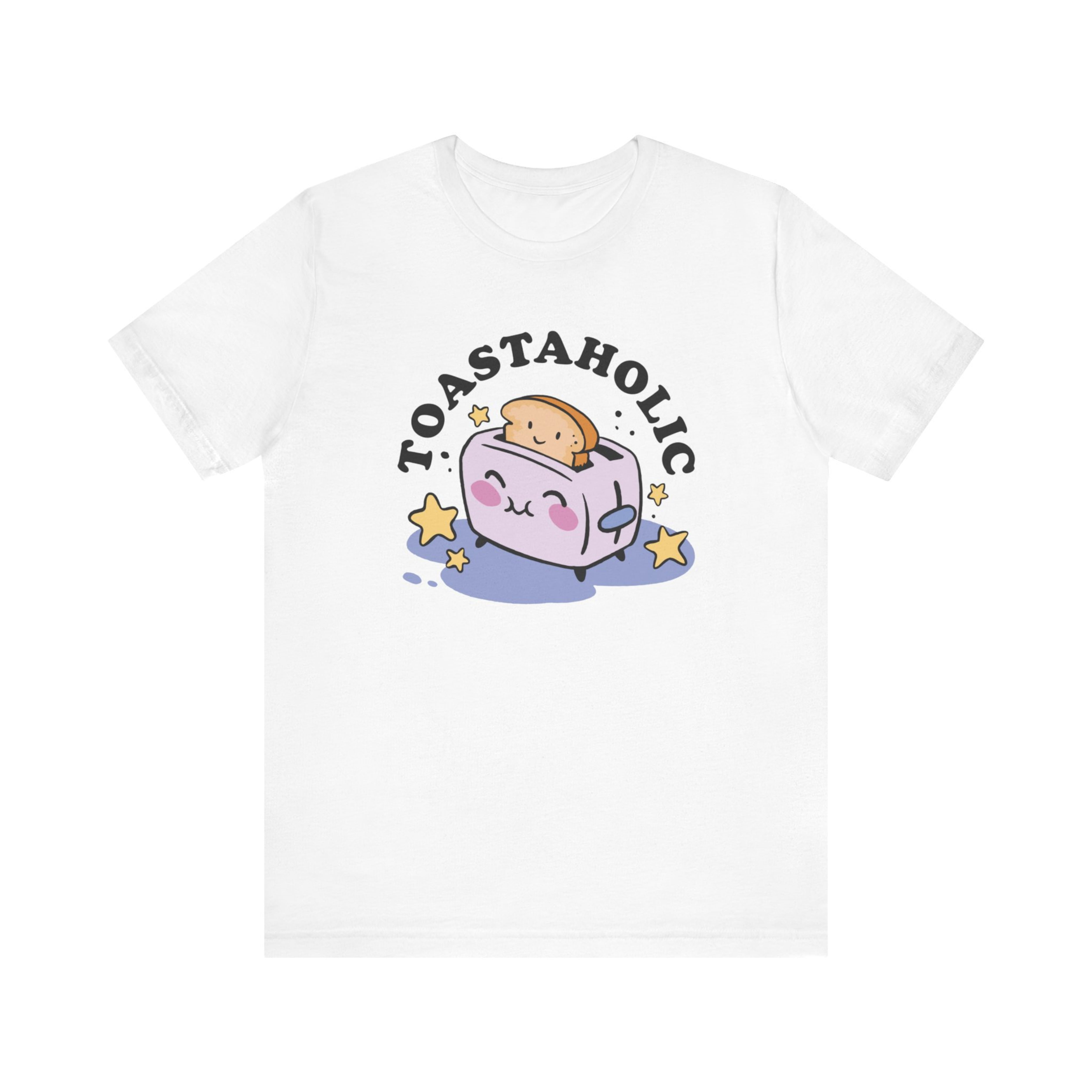 Cute Kawaii Toastaholic Toaster Shirt - Funny Toast and Toaster Tee ...