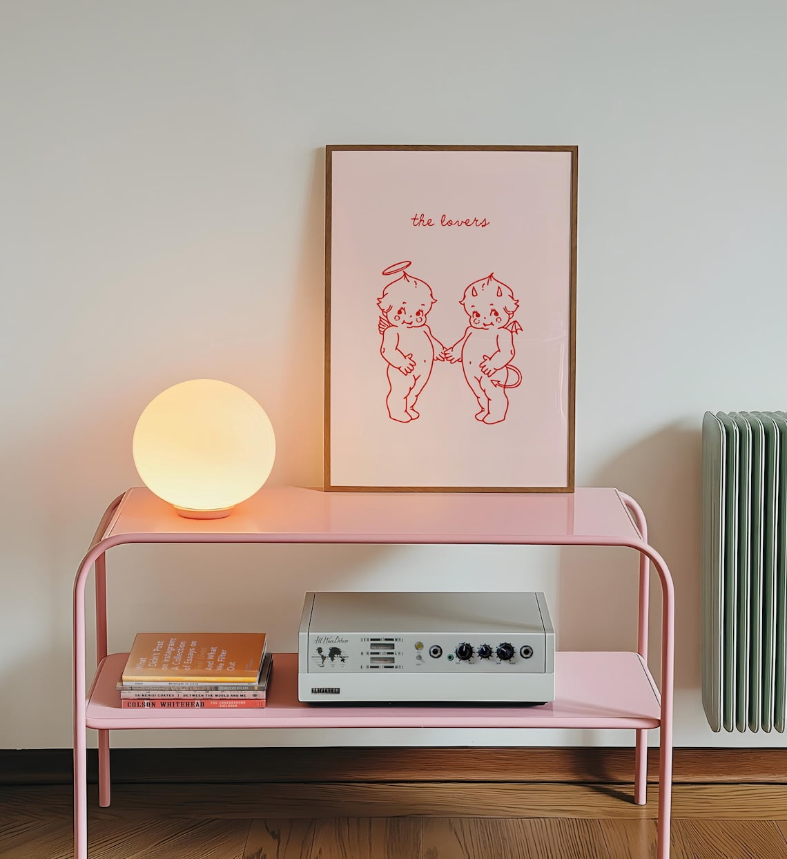 Cute Kewpie Poster, Preppy Wall Art, Dorm Room Decor, Girly Wall ...