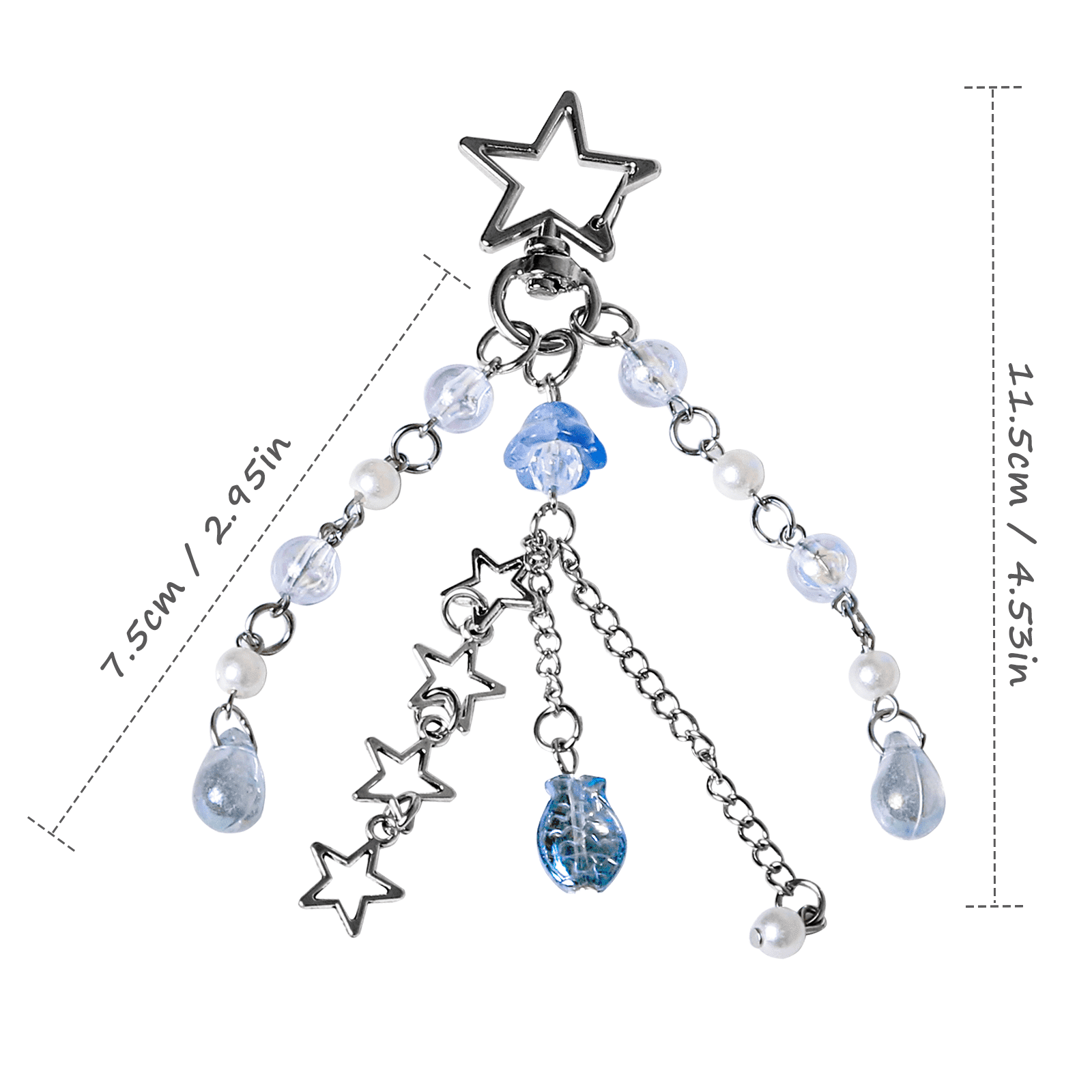 Cute Keychain, Y2K Kawaii KeyChains Accessories Decor for Girls Women ...