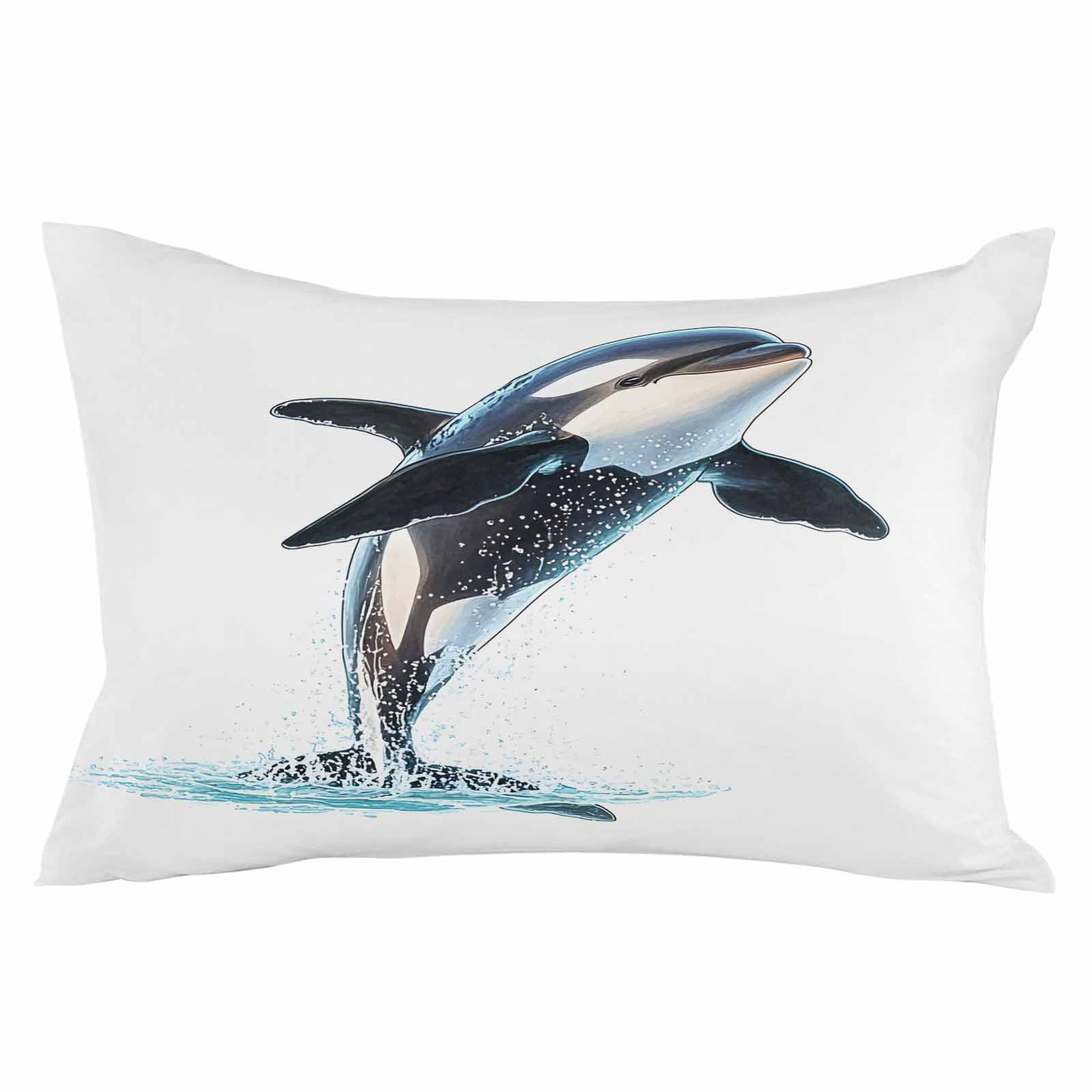 Cute Killer Whale Throw Pillow Cover 20 x 30 Inch Decorative Pillow ...