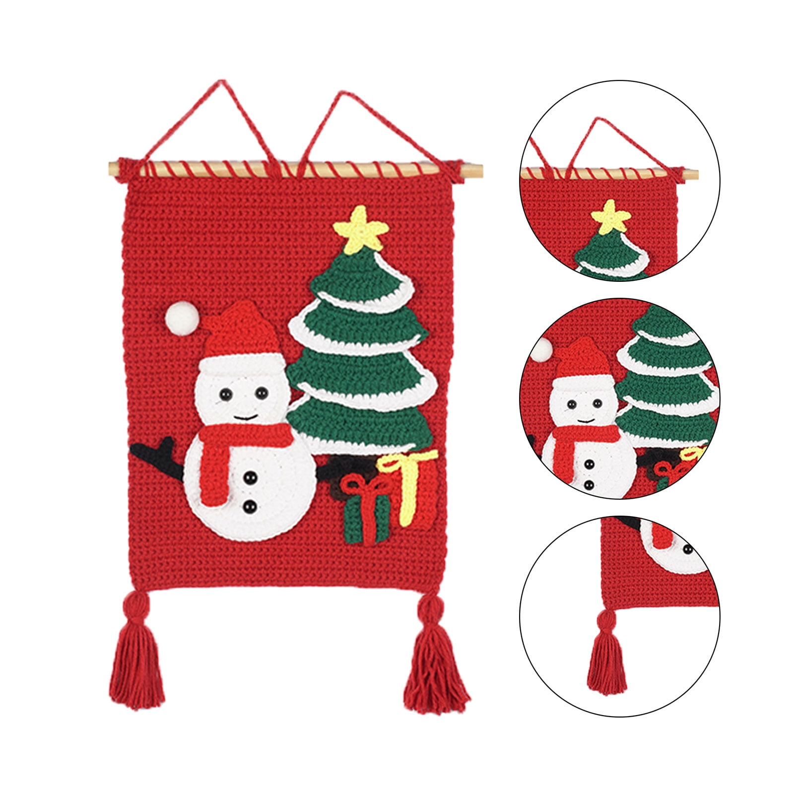 Cute Kits Starter Pack with Yarn Balls, Crochet Accessories Christmas ...