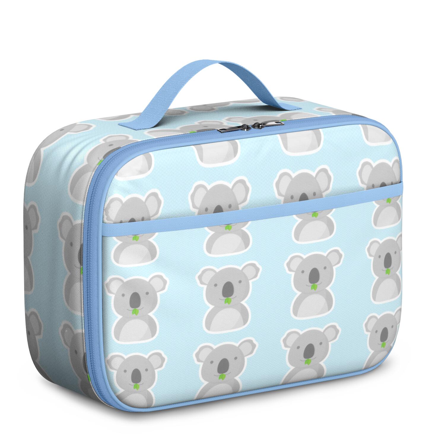Cute Koala Bear Lunch Tote – Australian Animal Cartoon Print Pattern ...