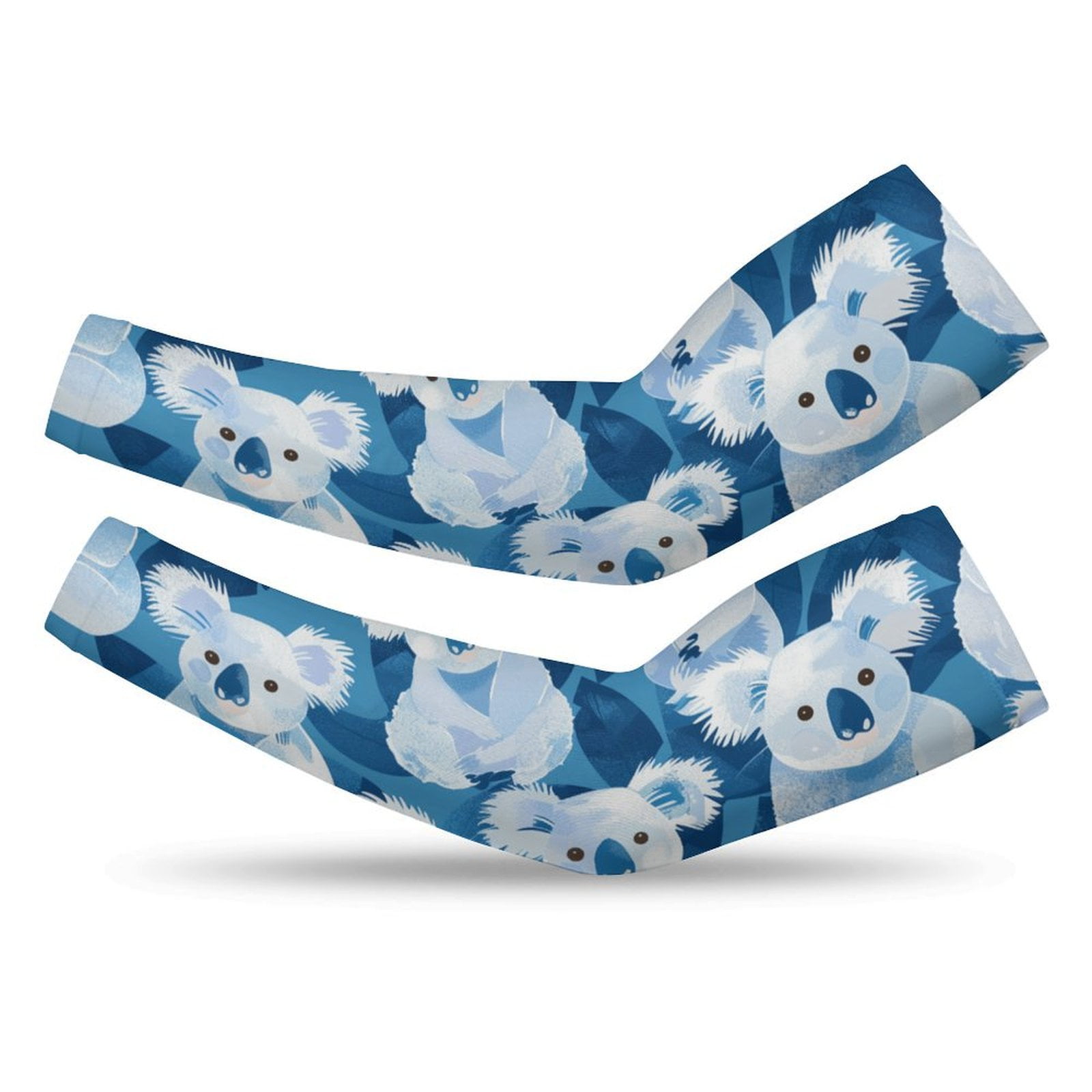 Cute Koala Cooling Arm Sleeves Cover Summer Sun Protection Arm Sleeves ...