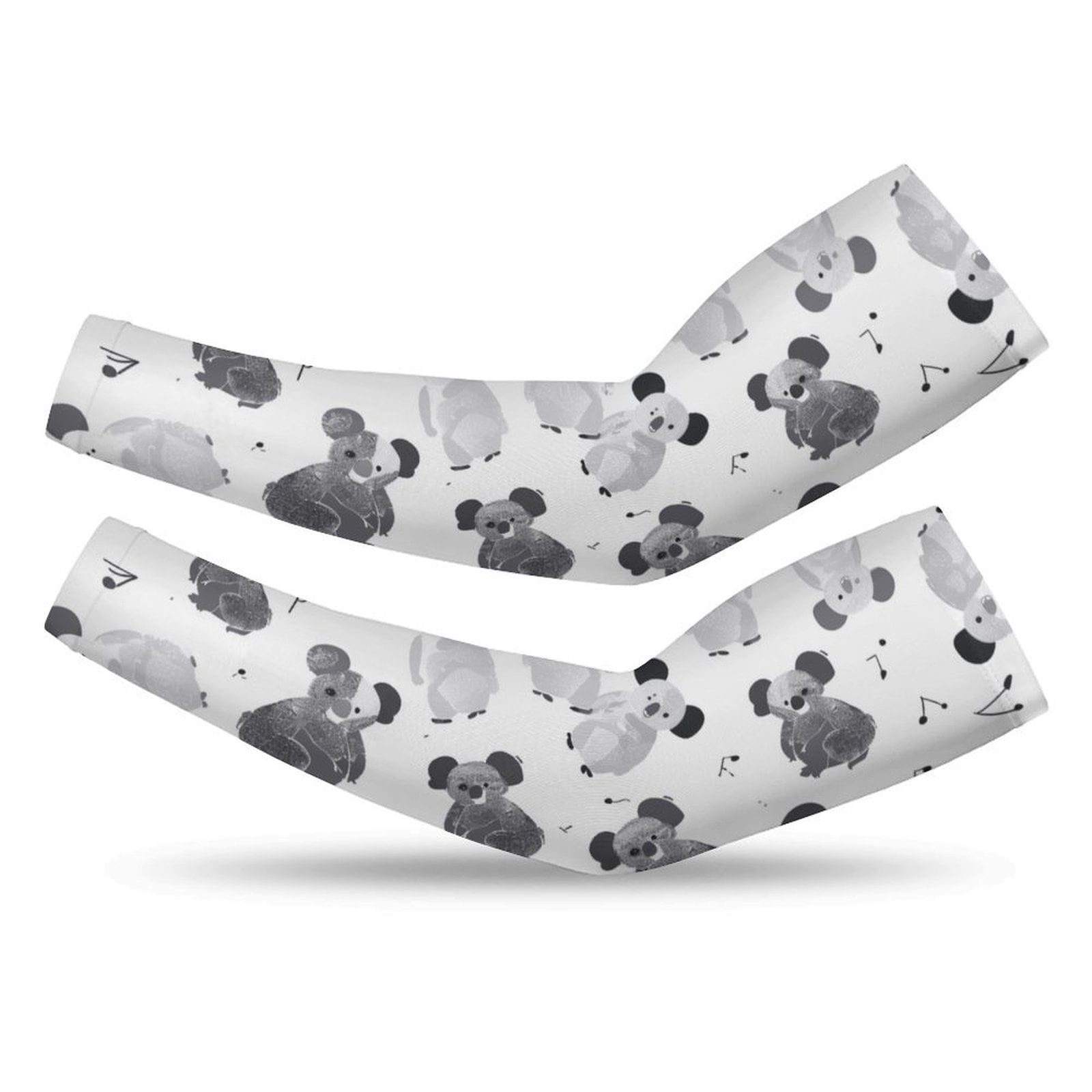 Cute Koala Cooling Arm Sleeves For Men & Women Sunscreen Arm Cover For ...