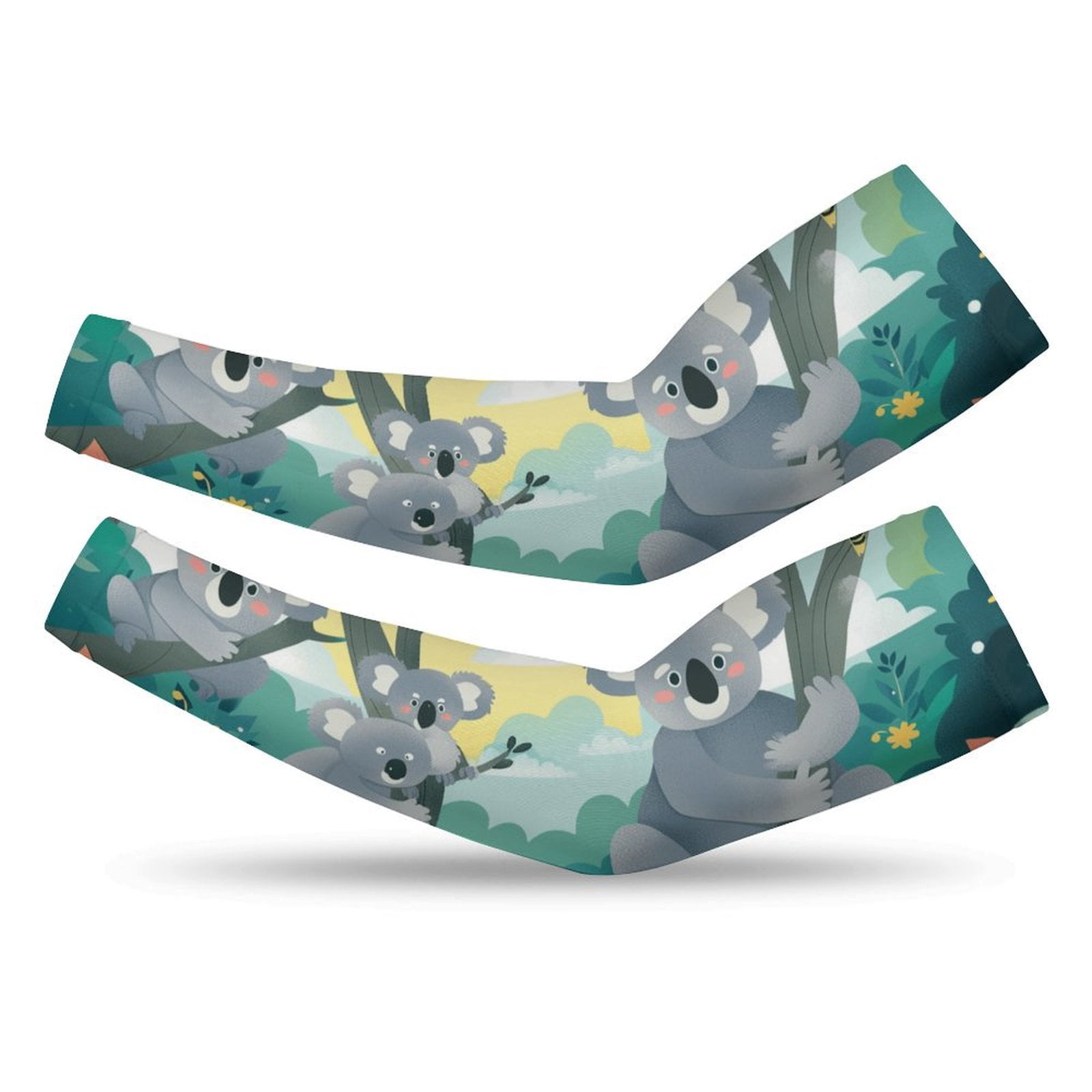 Cute Koala Gardening Sleeves Farm Sun Protection Arm Cooling Sleeves ...