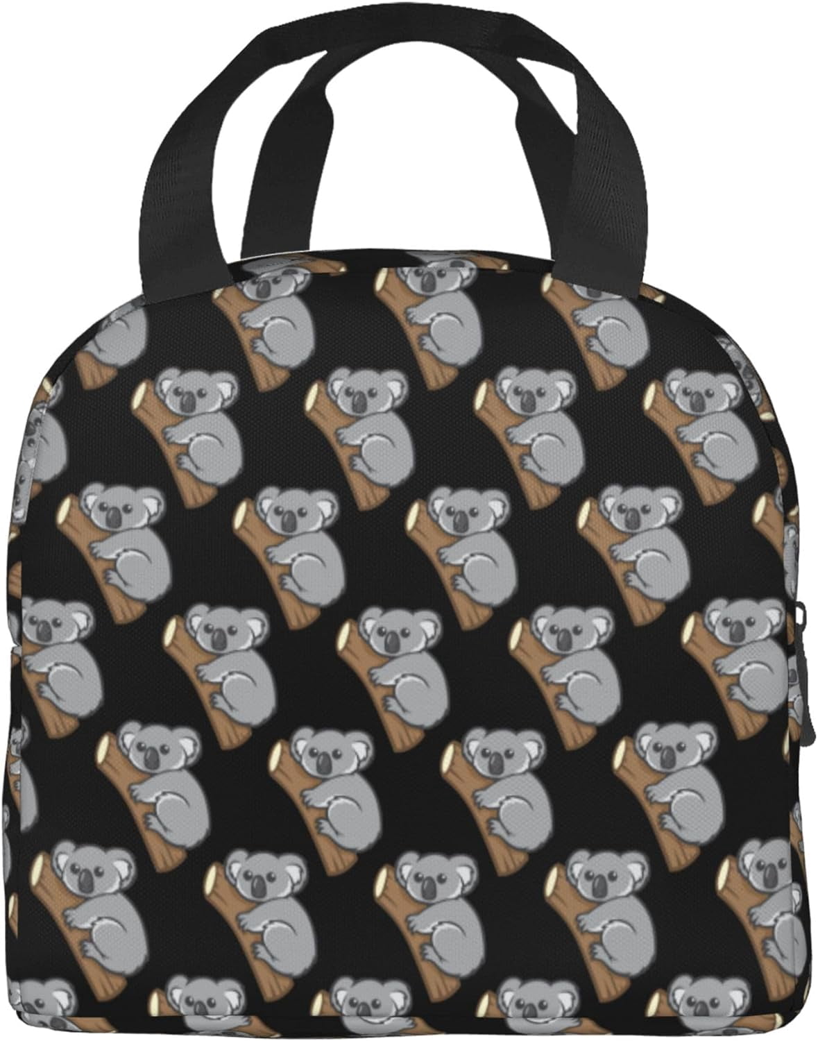 Cute Koala Lunch Bag Compact Tote Bag Reusable Lunch Box Container for ...