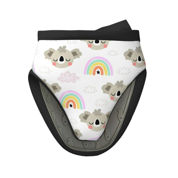 Cute Koala Rainbow Oven Mitts Heat Resistant, Soft Lining Silicone Mini ...