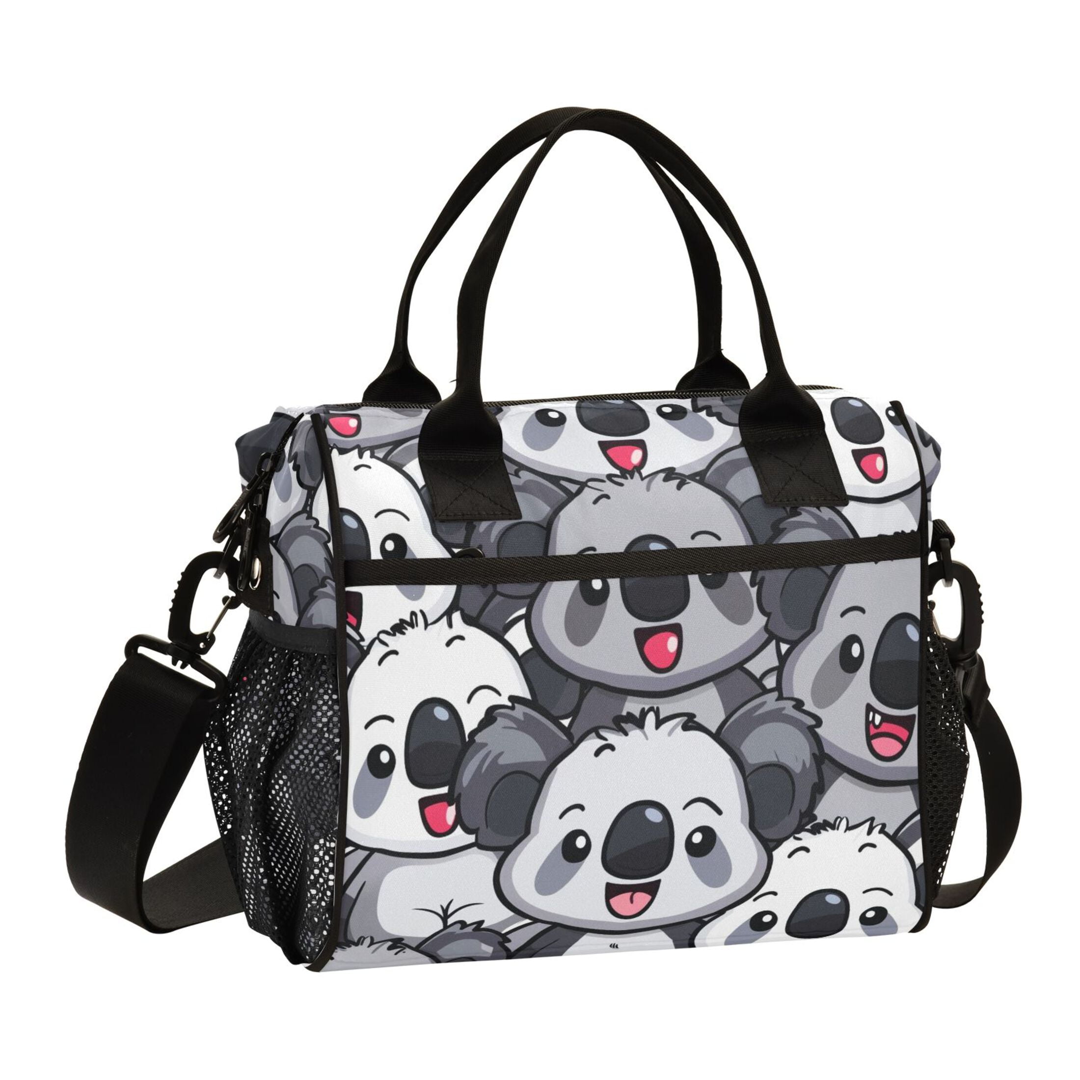 Cute Koalas Lunch Bag Insulated Lunch Box Leakproof Reusable Cooler ...