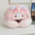 Cute Kuromi KT Cinnamoroll Cartoon Hooded Sunshade Headrest for Car ...
