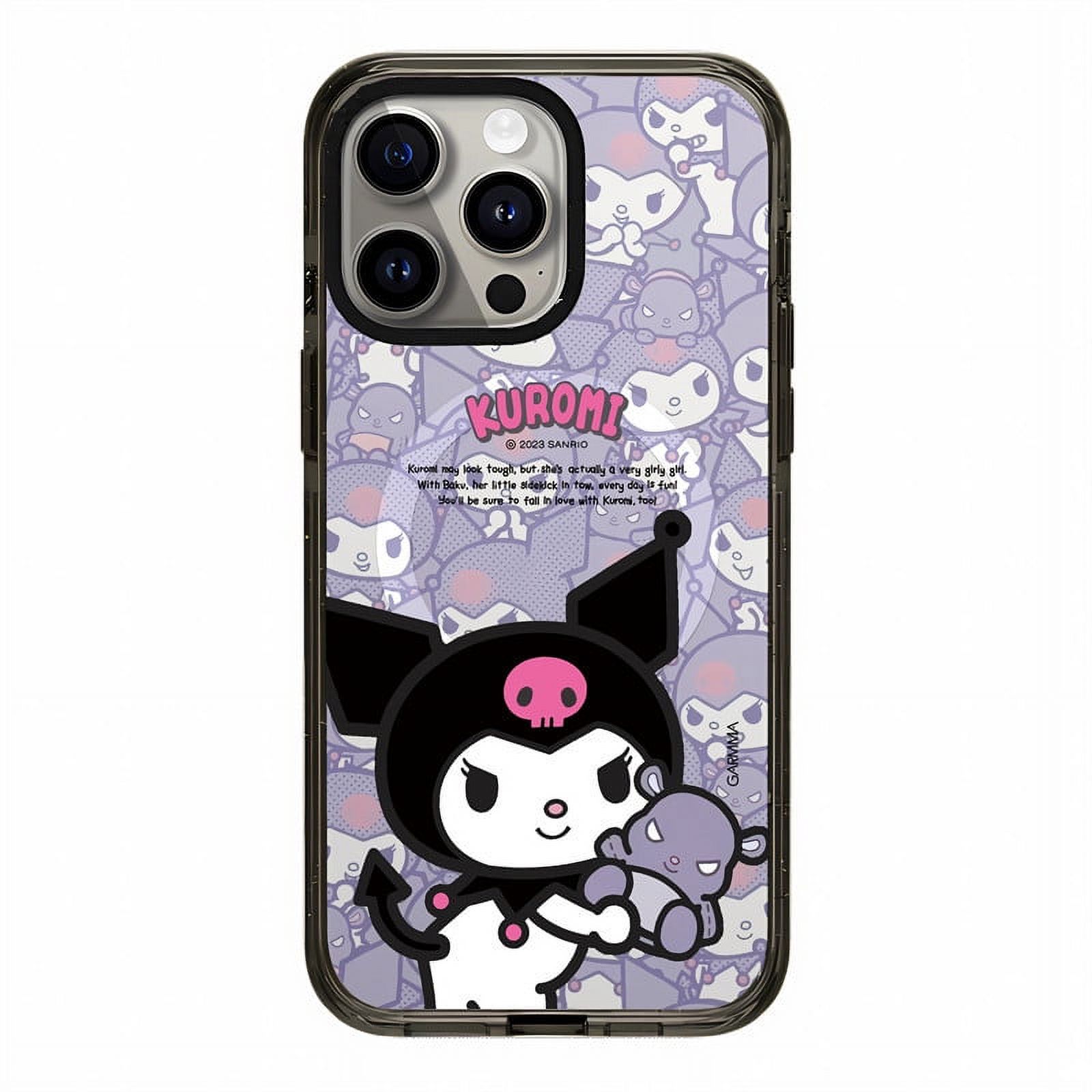 Cute Kuromi Sanrio Phone Case for iPhone 11 12 13 14 15 Pro Max Plus ...