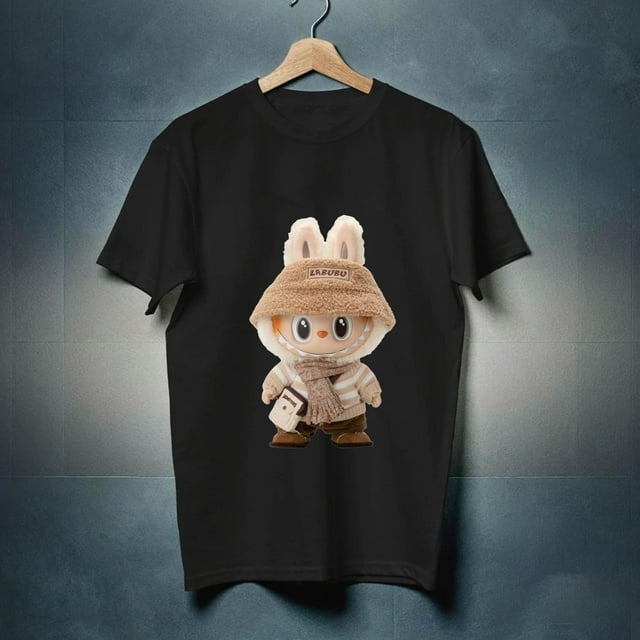 Cute Labubu Classic Pose Fun Labubu Lover Ts T Shirt