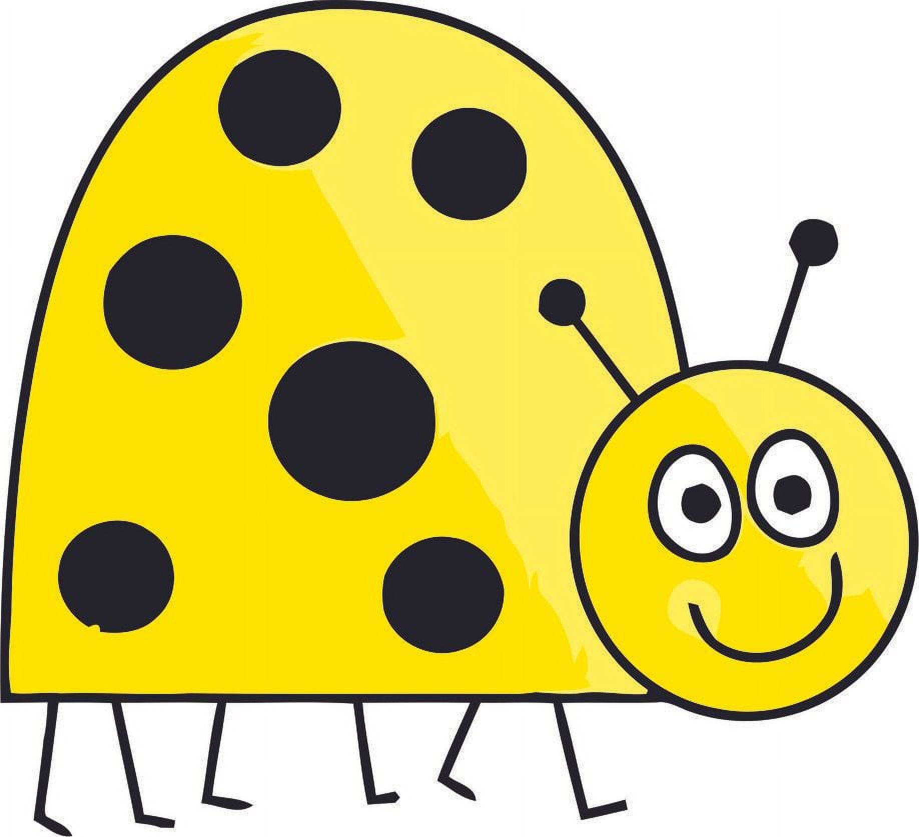 Cute Lady Bug Design School Wall Decals for Classroom Decoration and ...