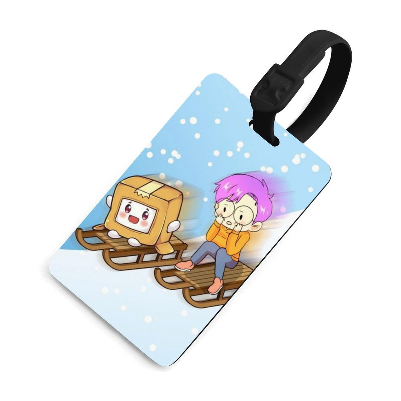 Cute Lan-Ky Box Luggage Tag for Suitcases Bag Baggage Travel Tags ...
