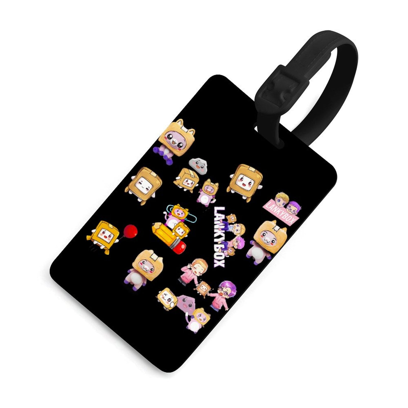 Cute Lan-Ky Box Luggage Tag for Suitcases Bag Baggage Travel Tags ...