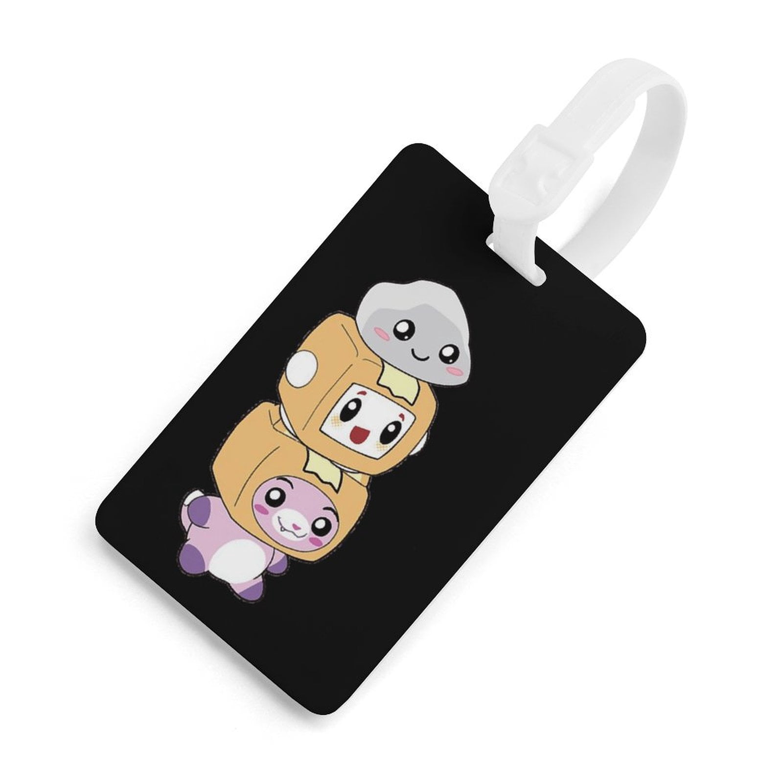 Cute Lan-Ky Box Luggage Tag for Suitcases Bag Baggage Travel Tags ...