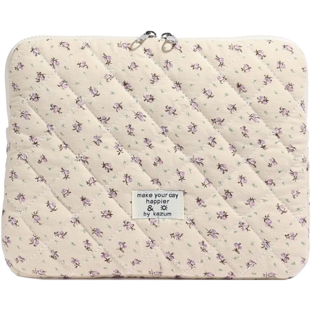 Cute Laptop Sleeve 13-15 Inch Laptop Accessories Aesthetic Quilted ...
