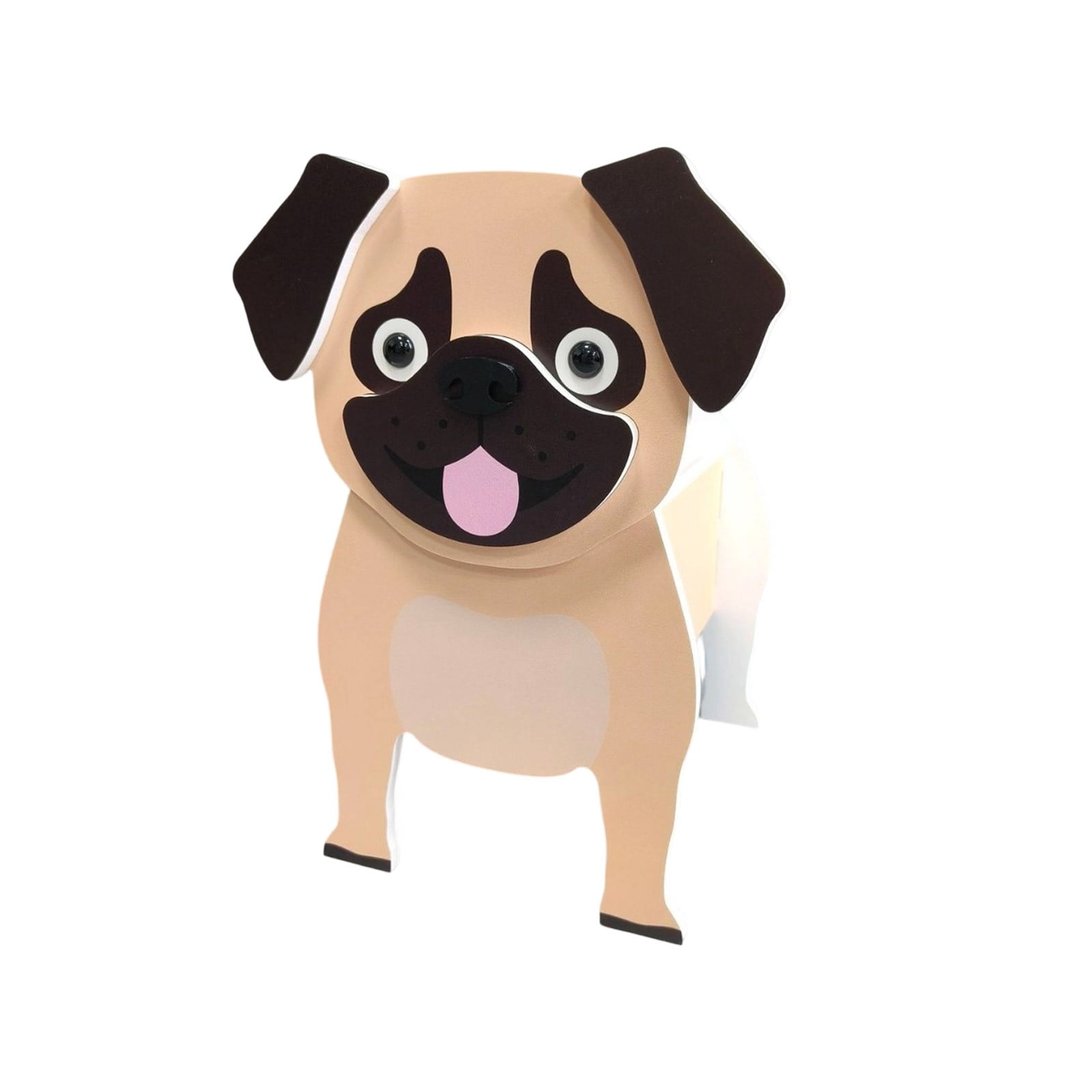 Cute Large Dog Shaped Flower Pot - Animal Themed Planter for Pet Lovers ...