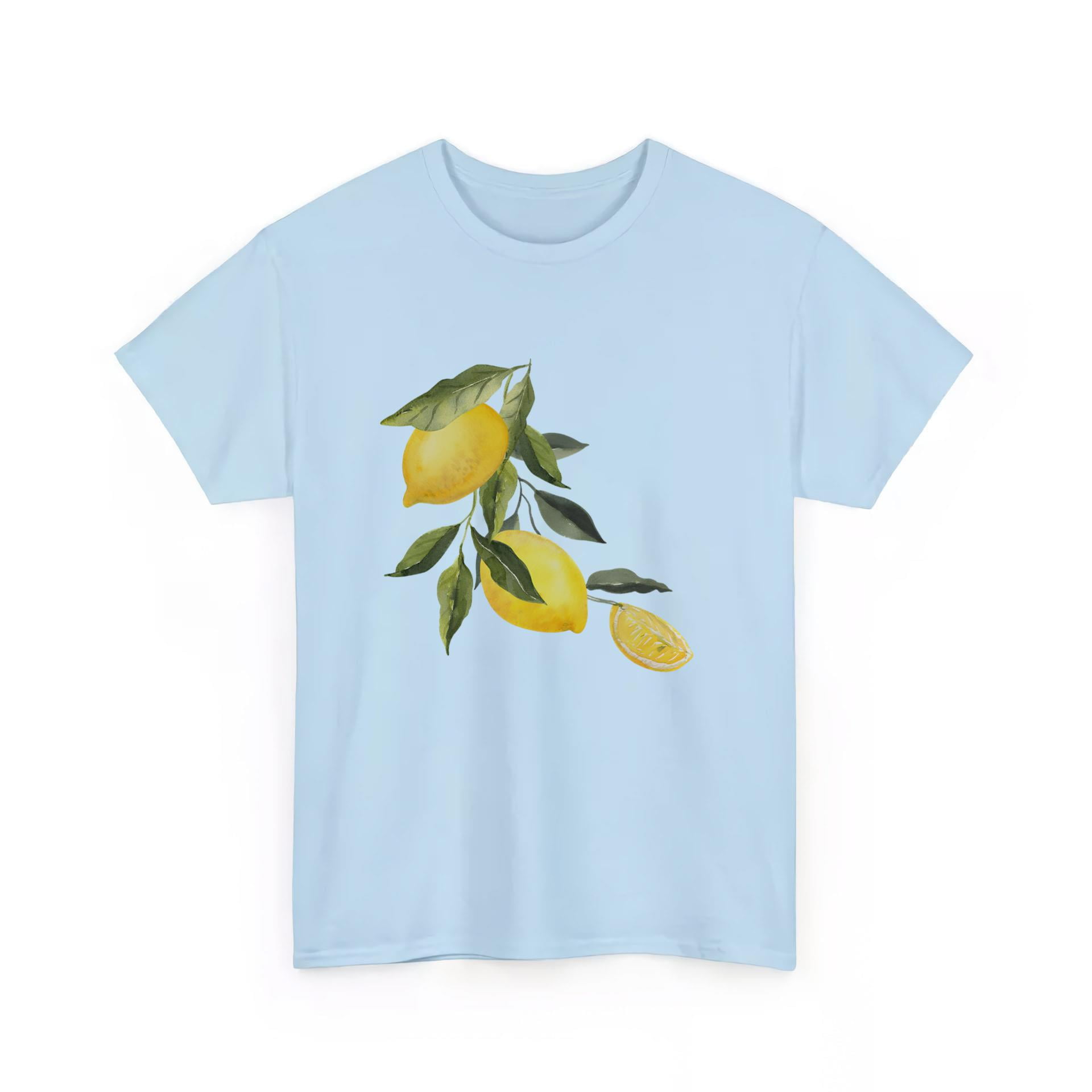 Cute Lemon Graphic Shirt – Summer Citrus Fruit Tee, S-3XL - Walmart.com