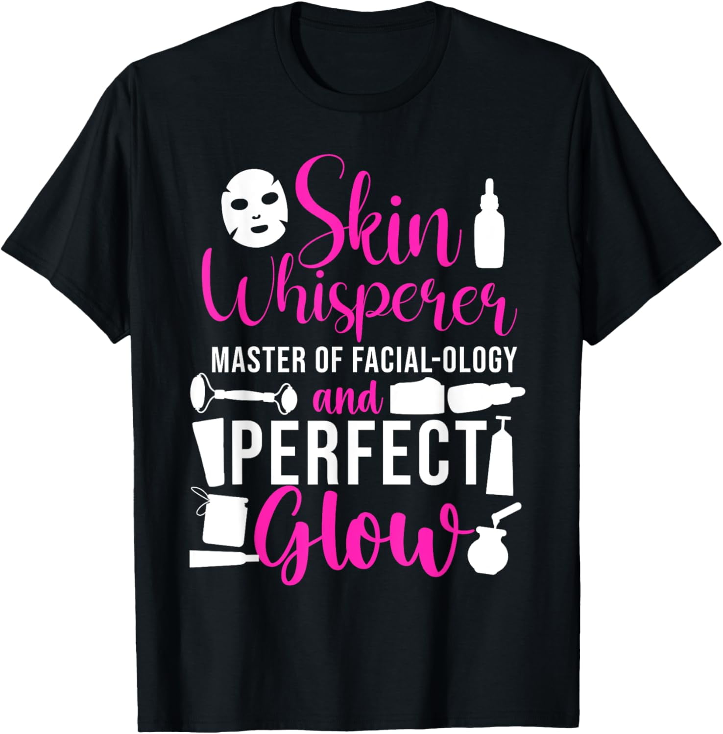 Cute Licensed Esthetician Skincare Beautician Skin Therapist T-Shirt ...