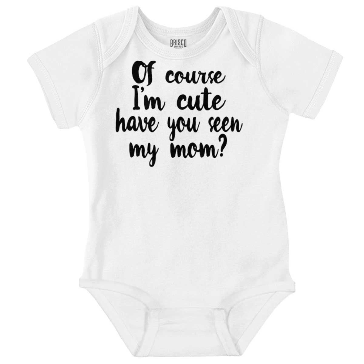 Cute Like Mom New Daughter Adorable Bodysuit Jumper Girls Infant Baby ...