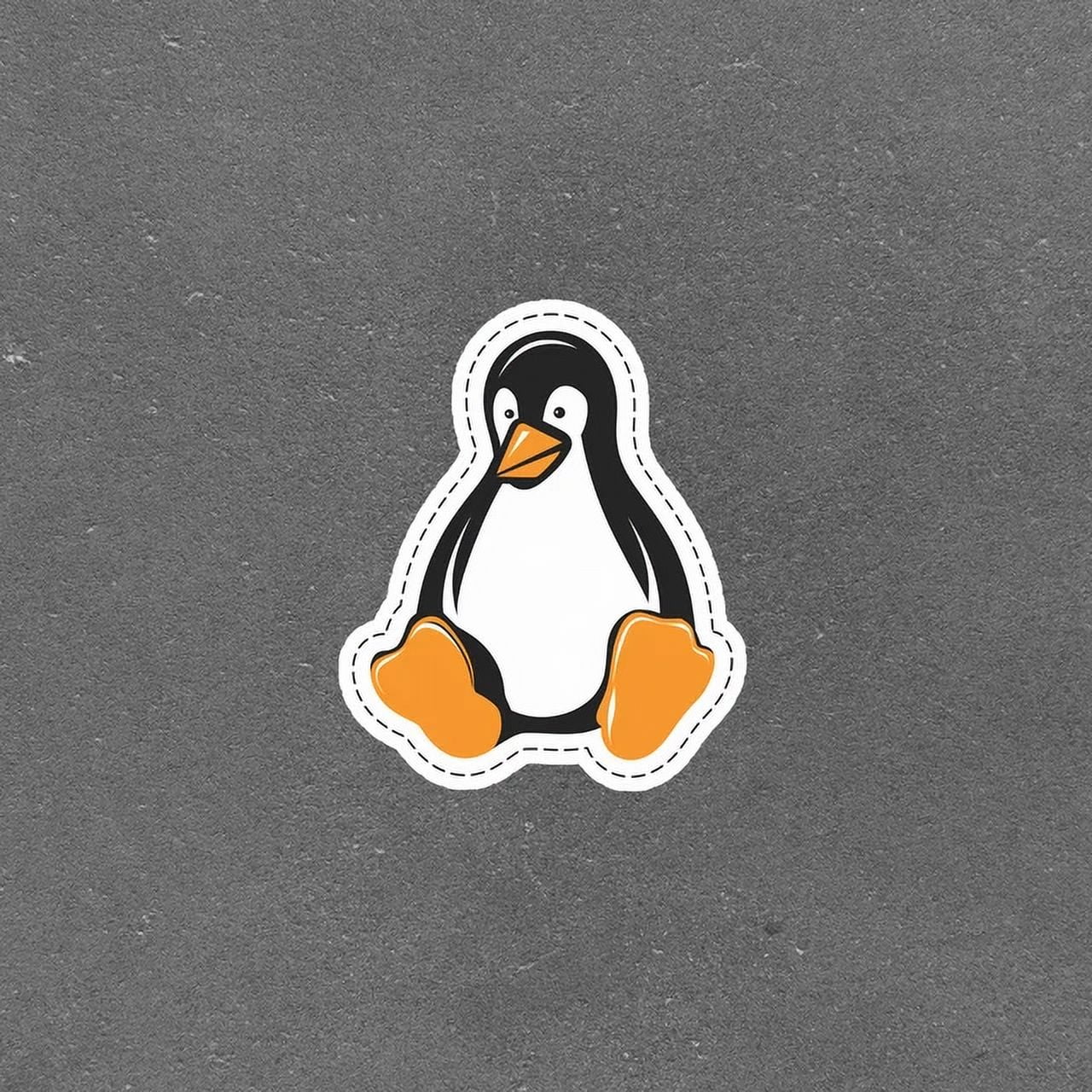 Cute Linux Tux Penguin Laptop Car Decal Sticker For Geeksphone Decal ...