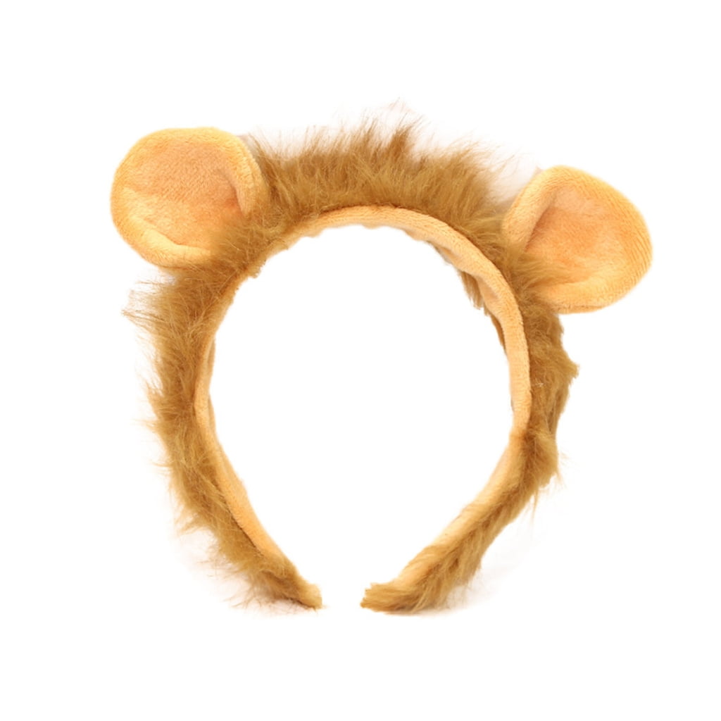 Cute Lion Ear Live Broadcast Hair Hoop Animes Character Hair Decor ...